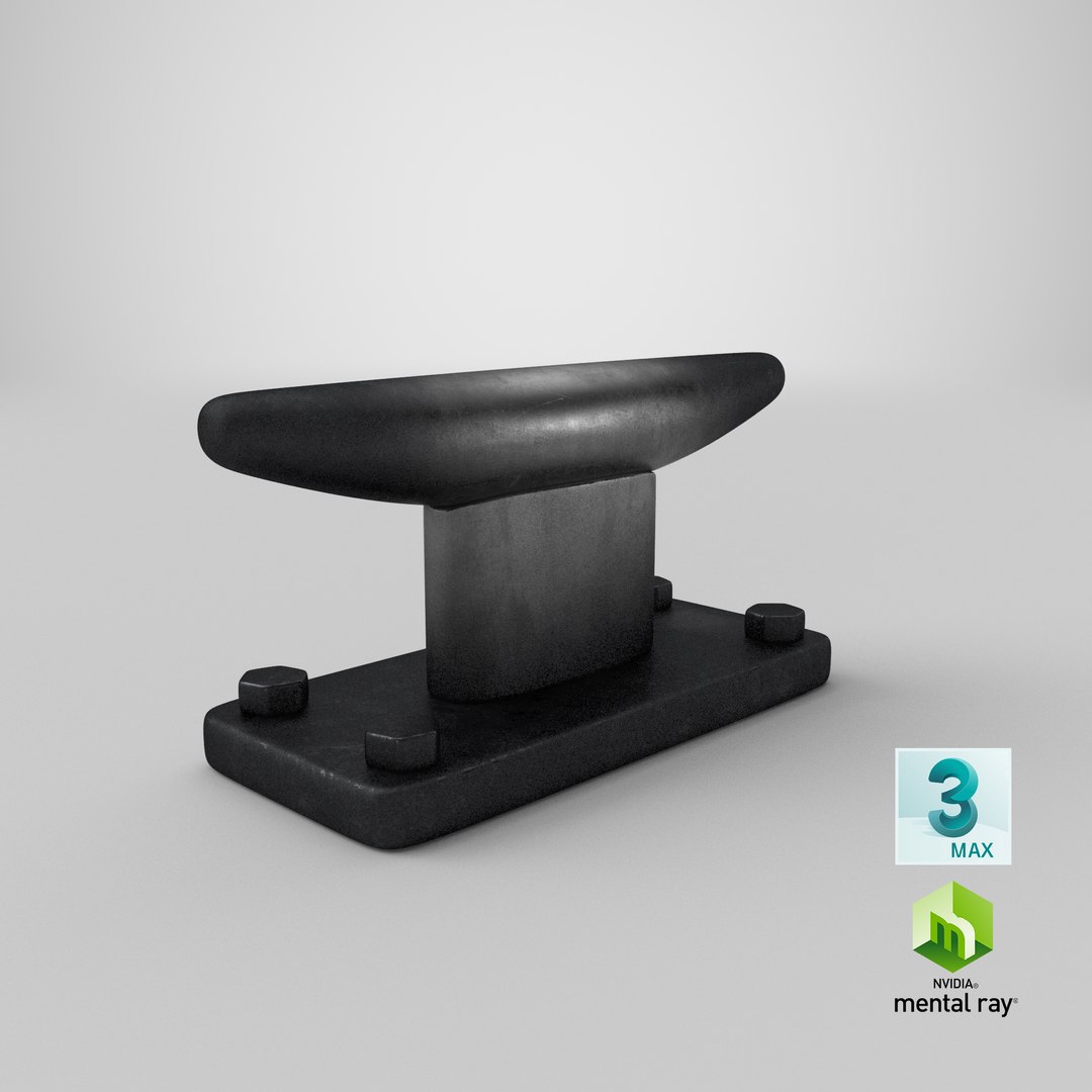 3D Ship Cleat V2 Model - TurboSquid 2045147