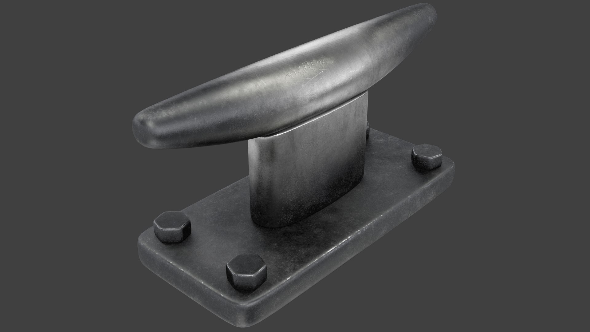 3D Ship Cleat V2 Model - TurboSquid 2045147