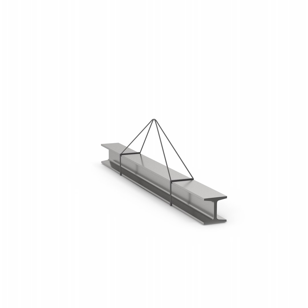 3D Hanging Iron Beam - TurboSquid 2298273