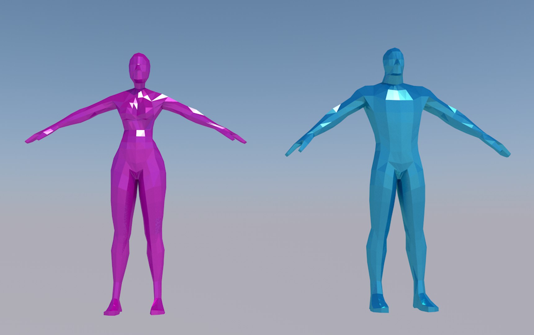 Rigged Characters 3D - TurboSquid 1289554