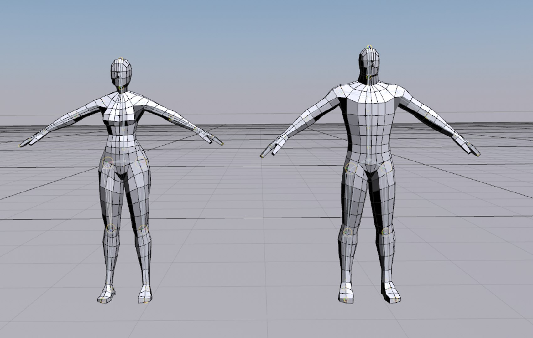 Rigged Characters 3D - TurboSquid 1289554