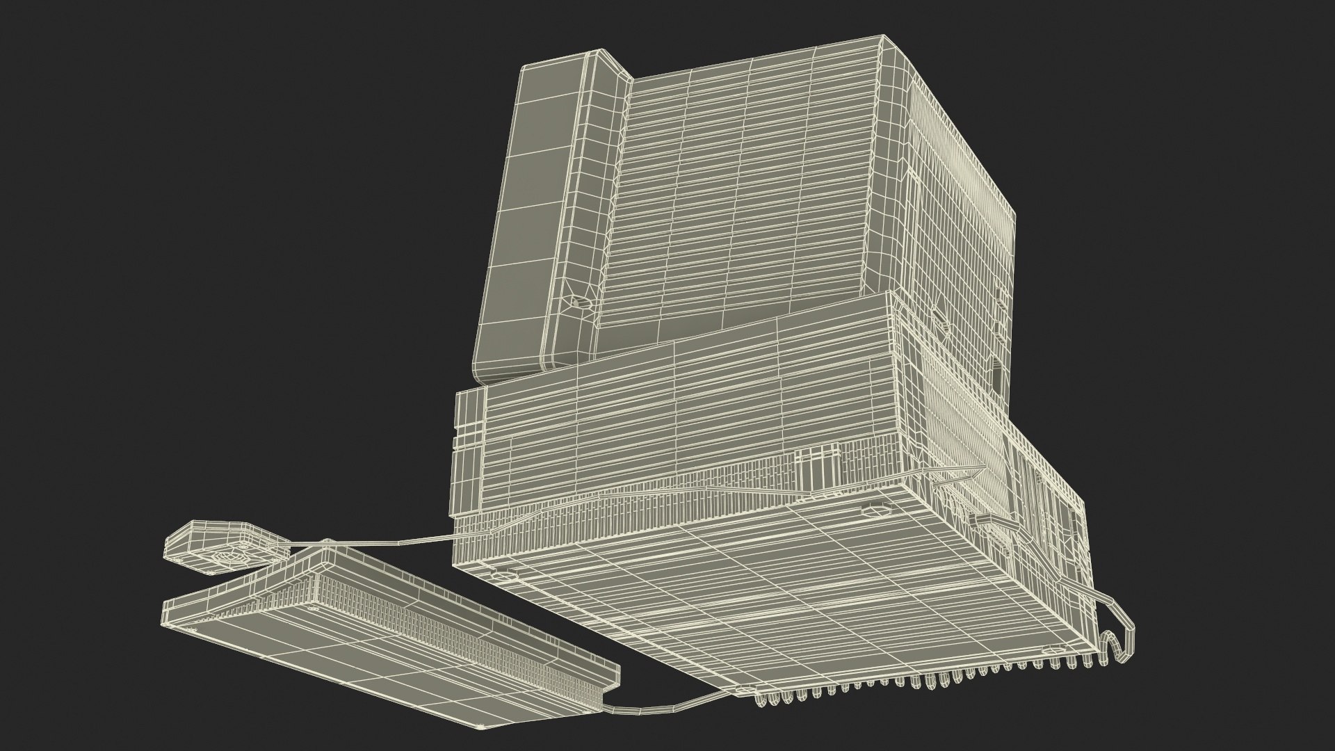 3D Vintage Apple Macintosh II Computer Model - TurboSquid 2209162