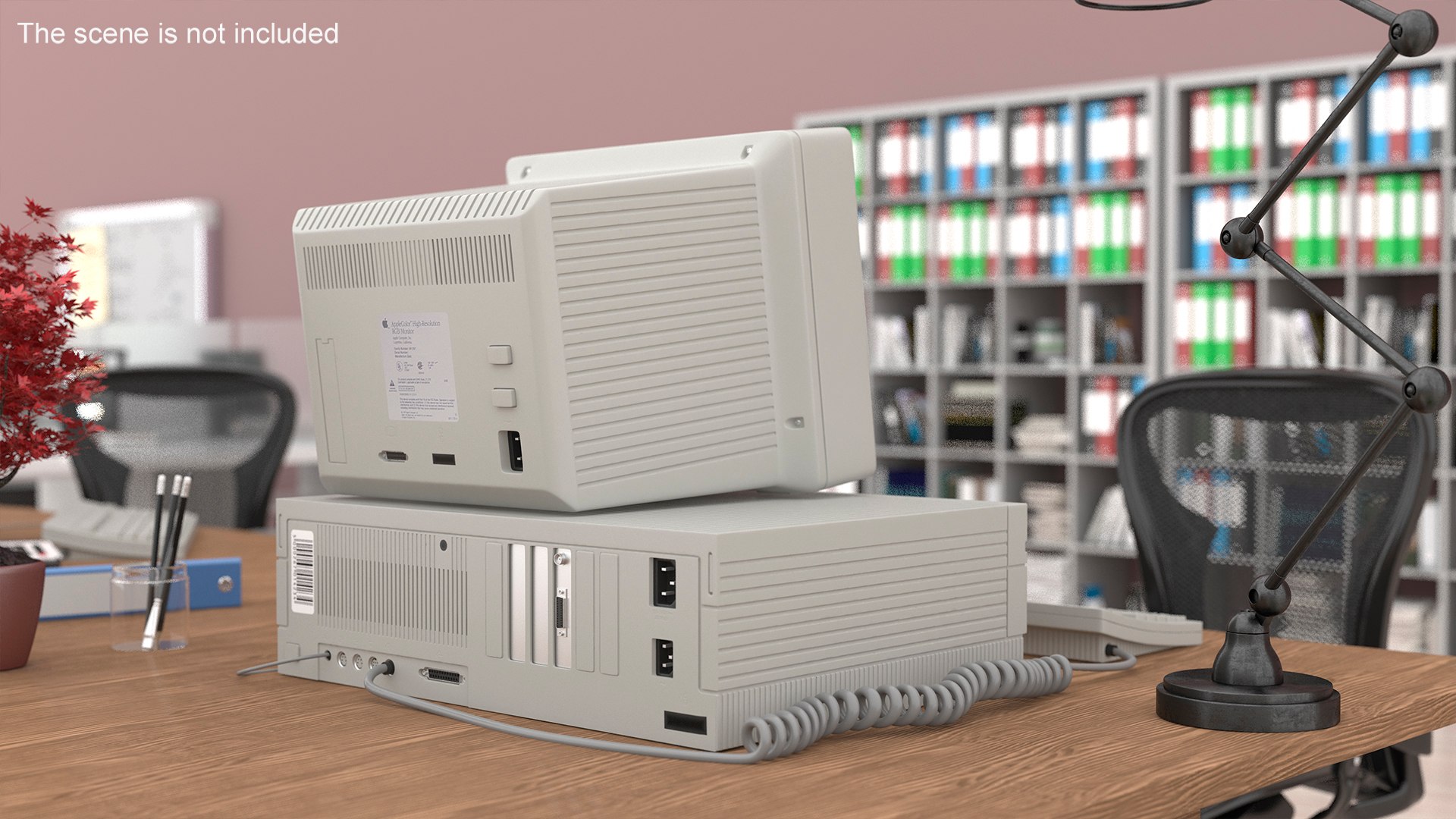 3D Vintage Apple Macintosh II Computer Model - TurboSquid 2209162