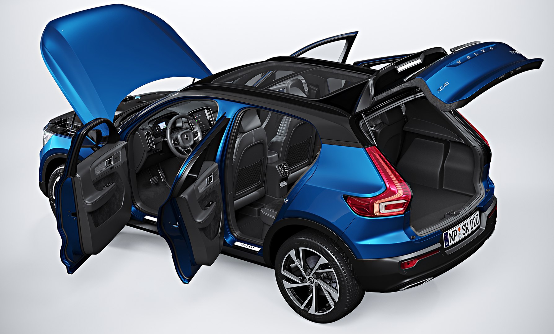 3D 2019 Xc40 R-design - TurboSquid 1574510