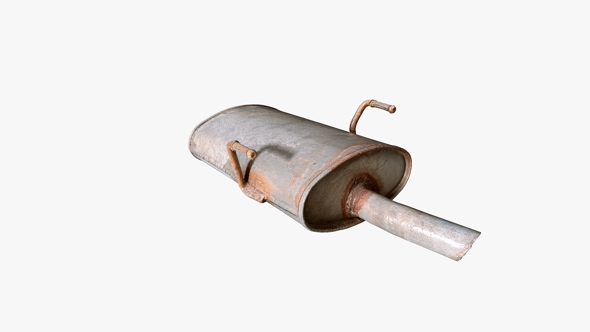 Scanned muffler 3D model - TurboSquid 1641040