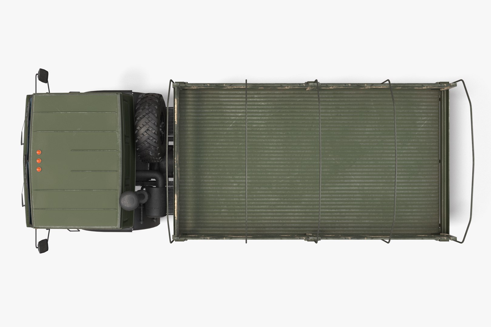 3D Kamaz Military - TurboSquid 1284542
