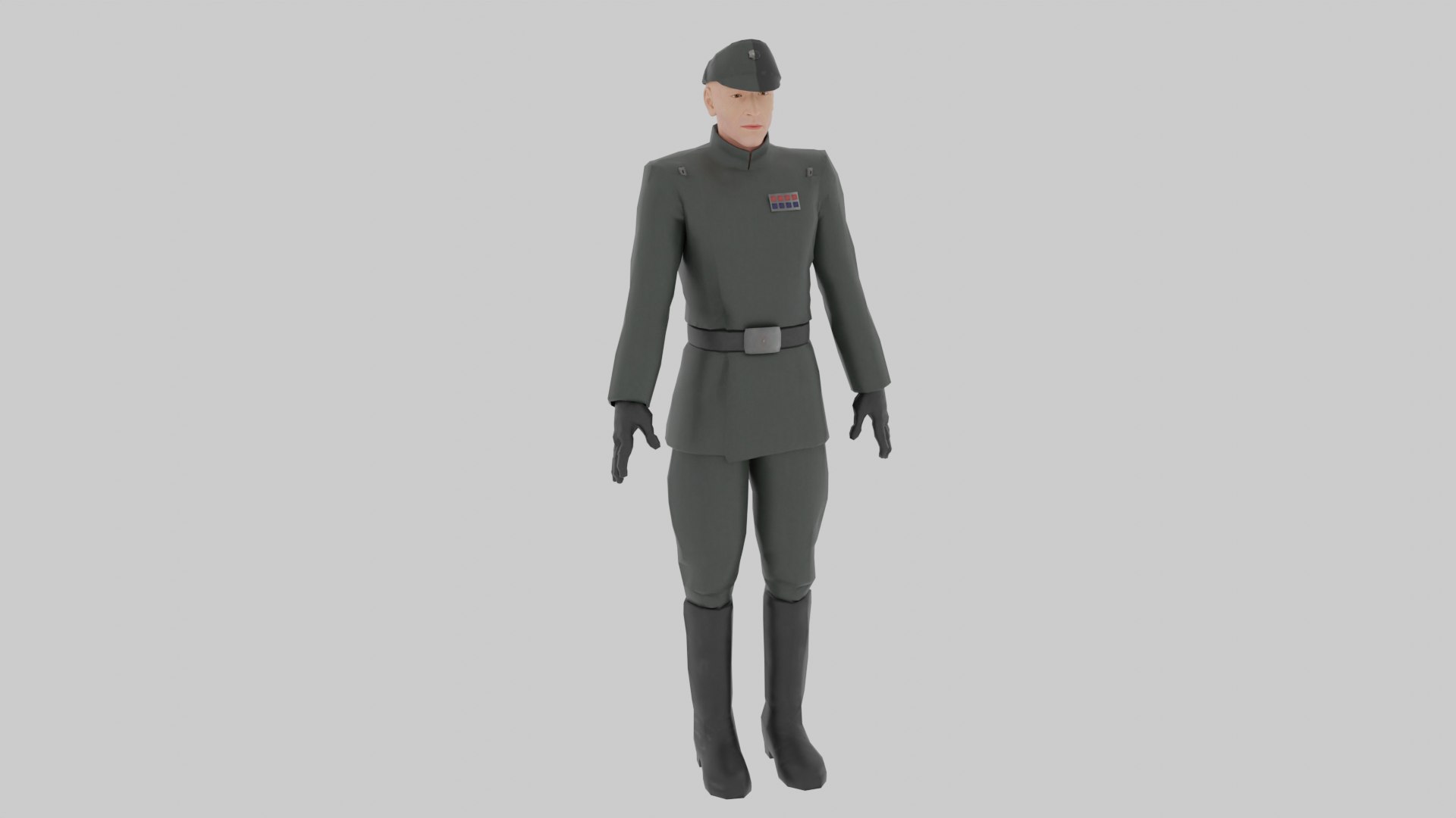 Star Wars Imperial Officer Rigged 3D Model - TurboSquid 2049340