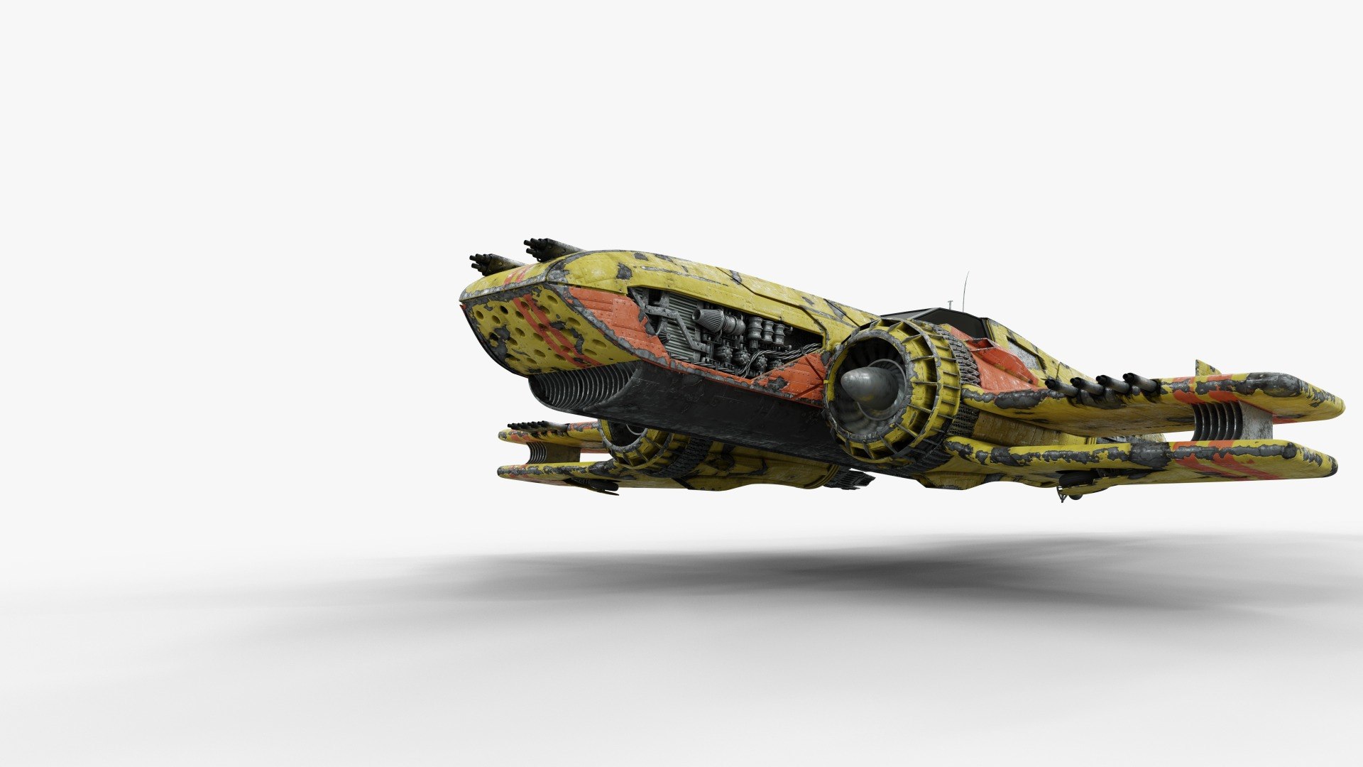 3D space fighter plane - TurboSquid 1482013