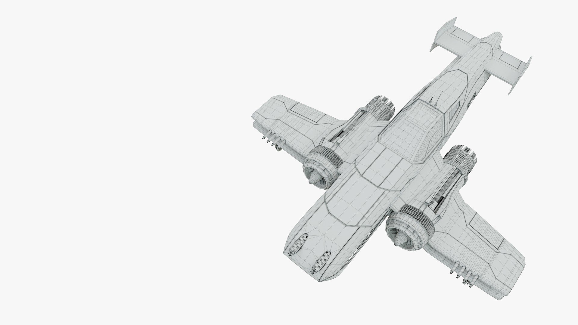 3D Space Fighter Plane - TurboSquid 1482013