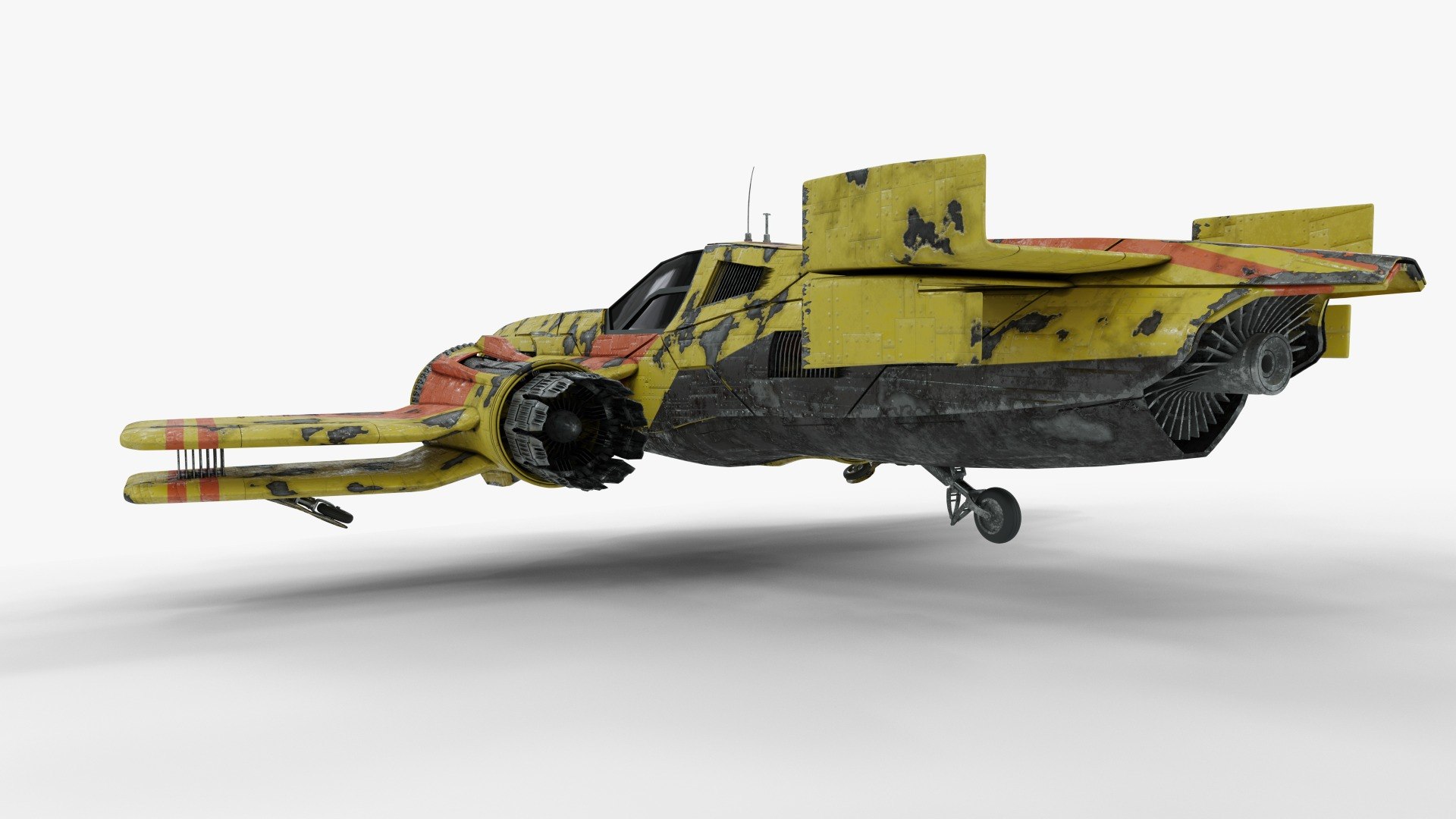 3D Space Fighter Plane - TurboSquid 1482013