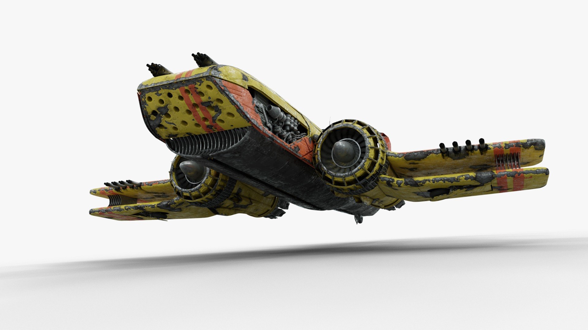 3D Space Fighter Plane - TurboSquid 1482013