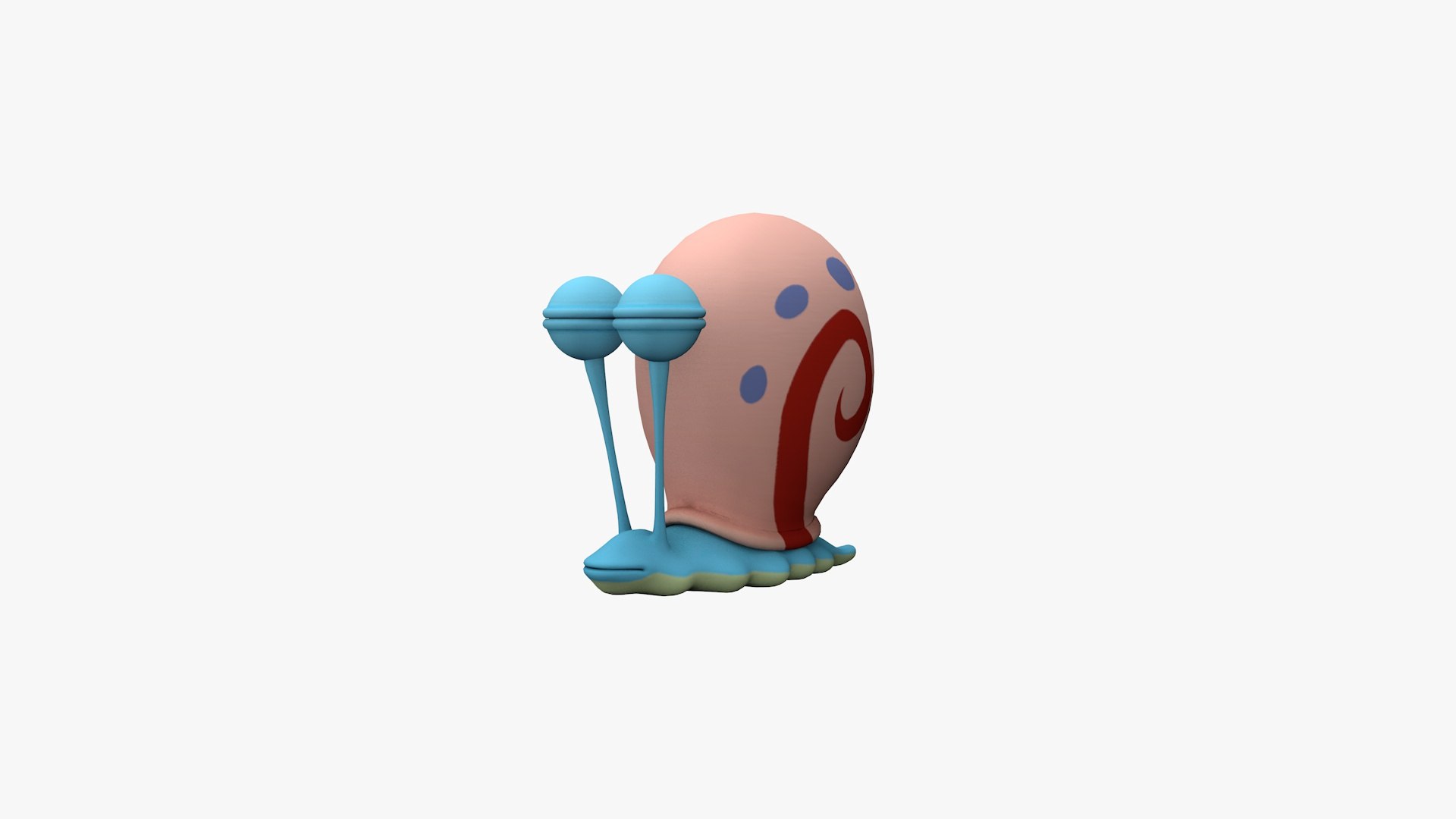 3D Model Gary - SpongeBob - TurboSquid 2397858