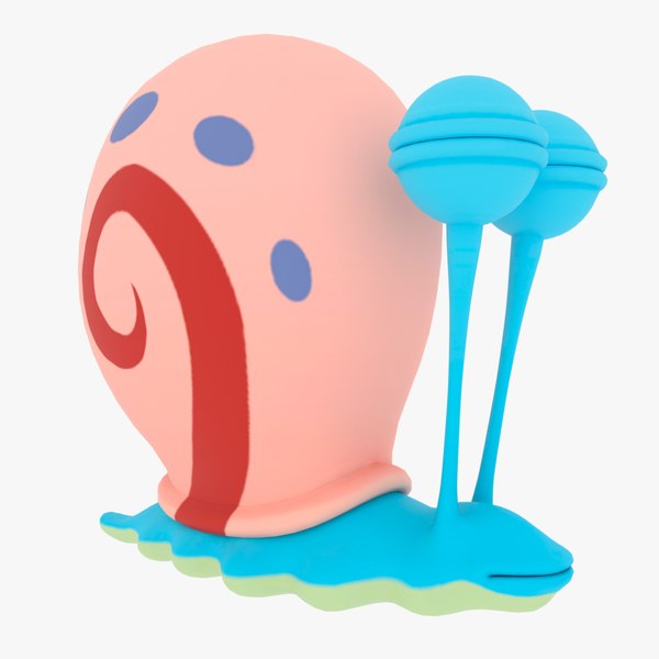 modelo 3d Gary - Bob Esponja - TurboSquid 2397858