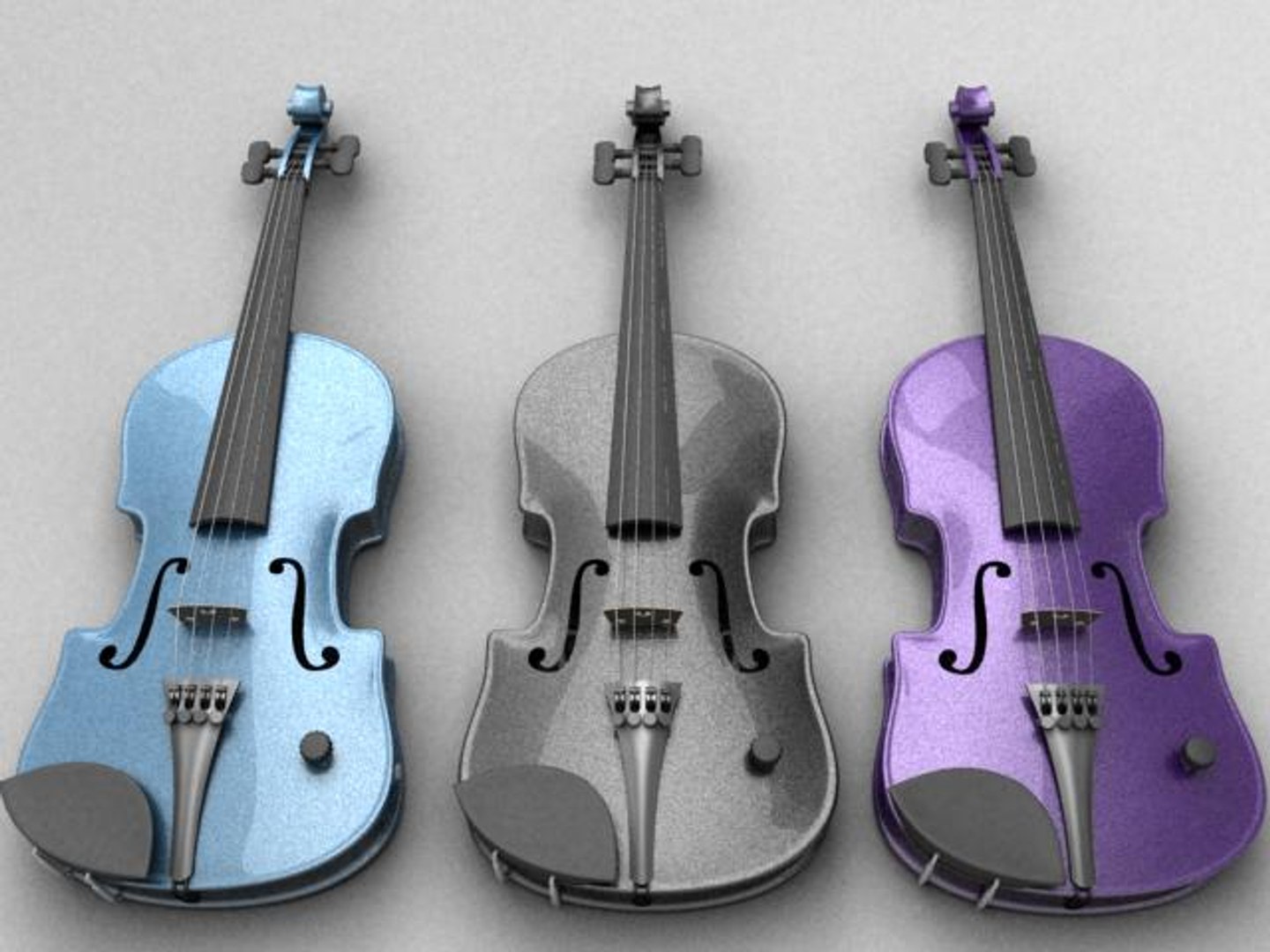 electric violin 3d x