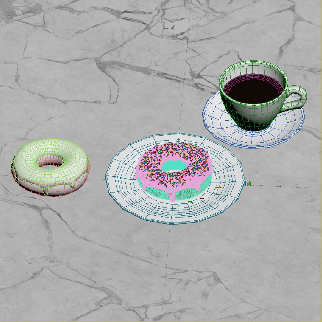 3D Donut Blender Model - TurboSquid 1554559