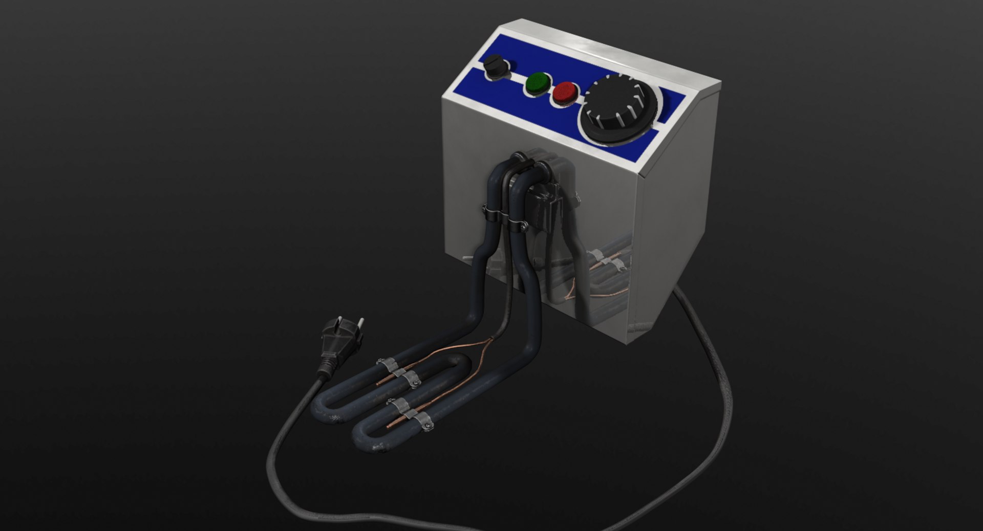 3D deep fryer model - TurboSquid 1298153