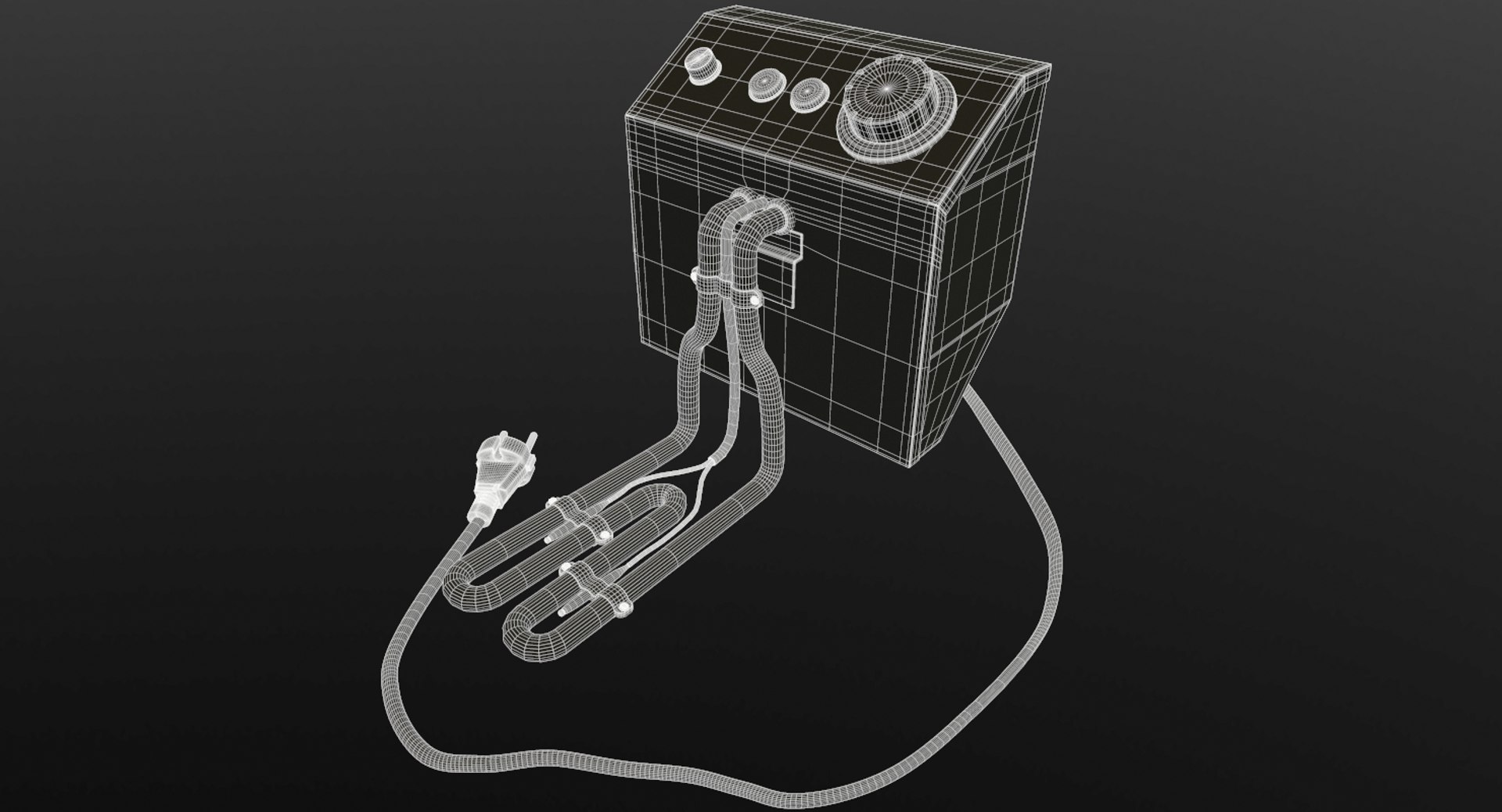 3D deep fryer model - TurboSquid 1298153