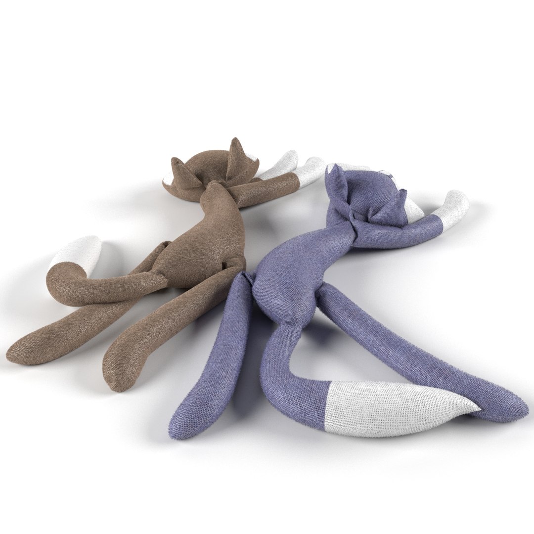 3D fox toy - TurboSquid 1174714