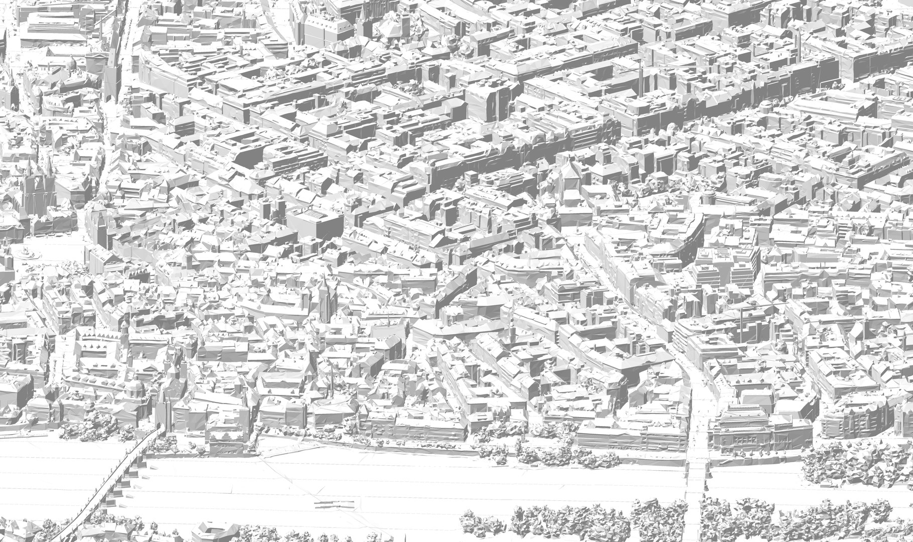 3D Prague City Center Model - TurboSquid 1838934
