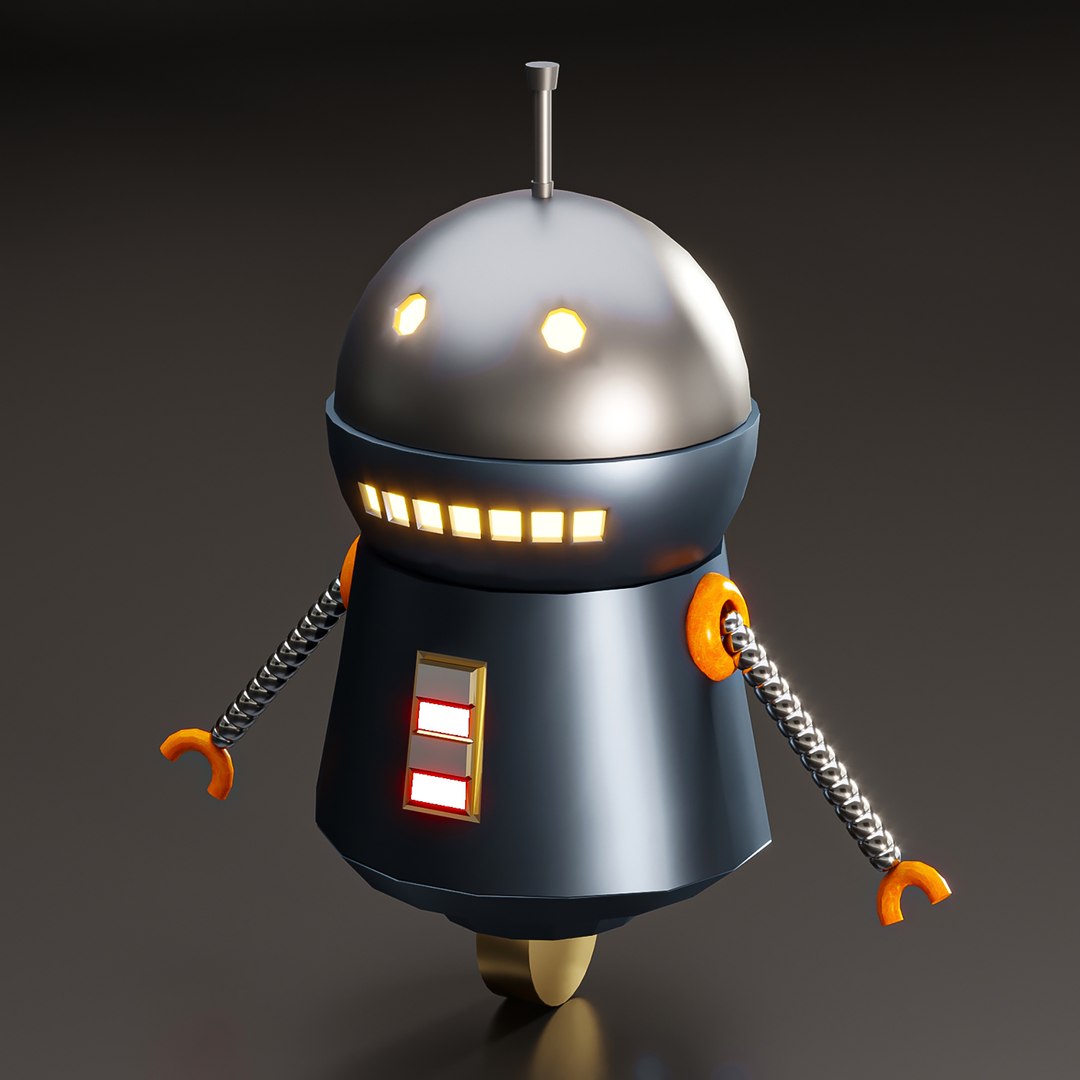 3D Model 5 Low Poly Robot Bundle - TurboSquid 2092436