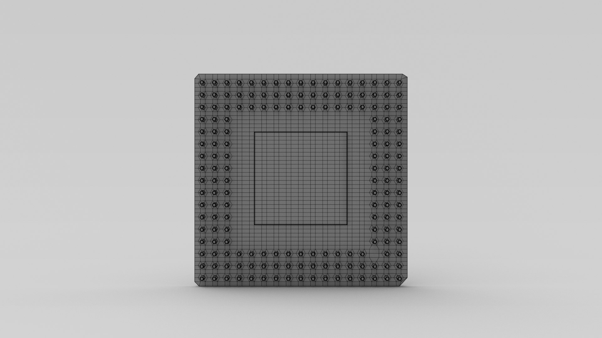 486 Intel Cpu Pbr 3D Model - TurboSquid 1596816