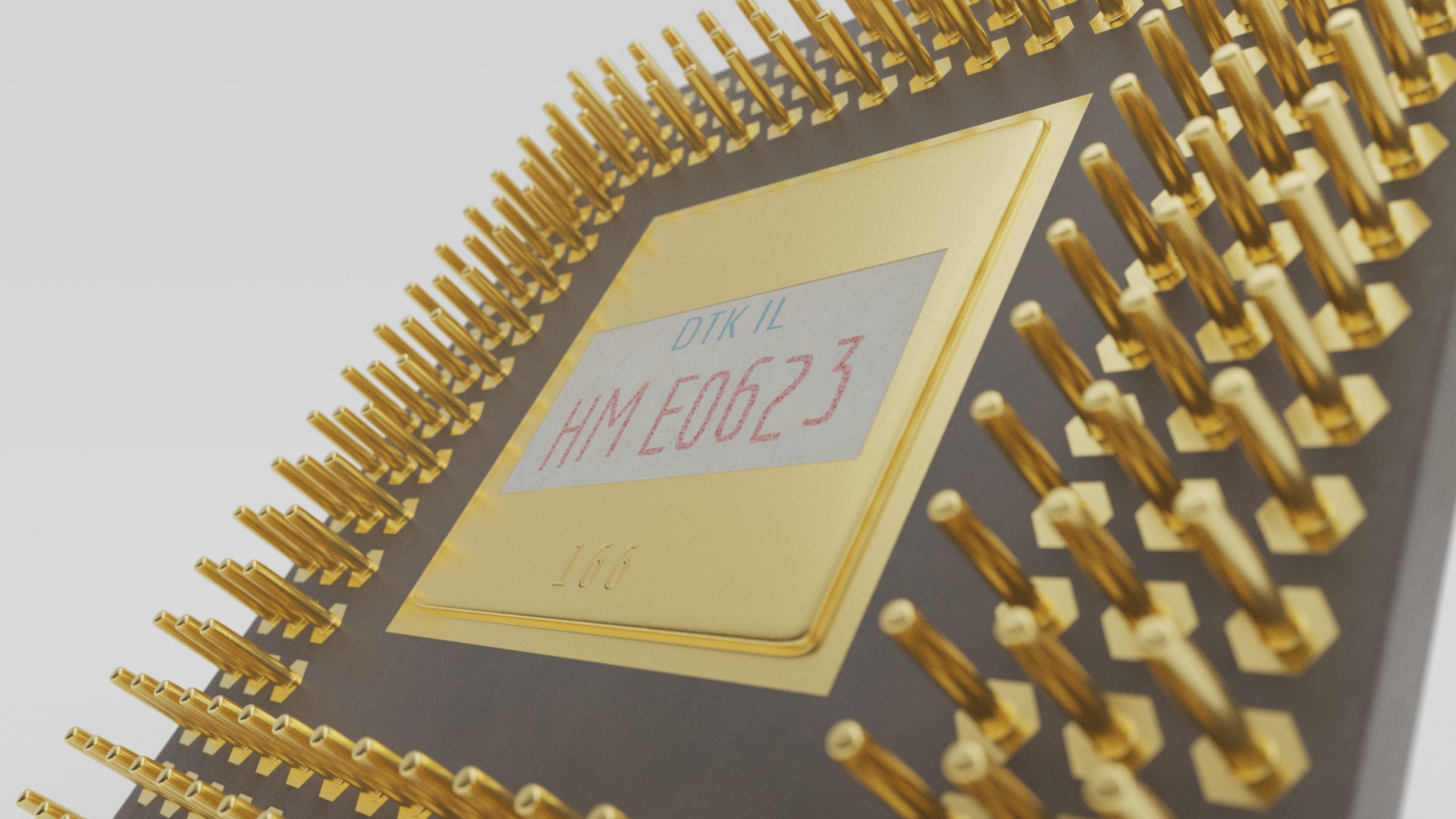 486 Intel Cpu Pbr 3D Model - TurboSquid 1596816