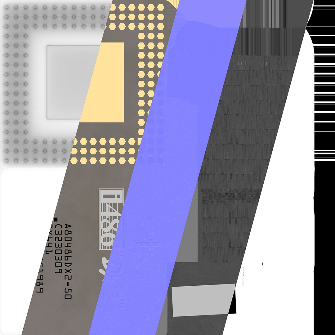486 Intel Cpu Pbr 3D Model - TurboSquid 1596816