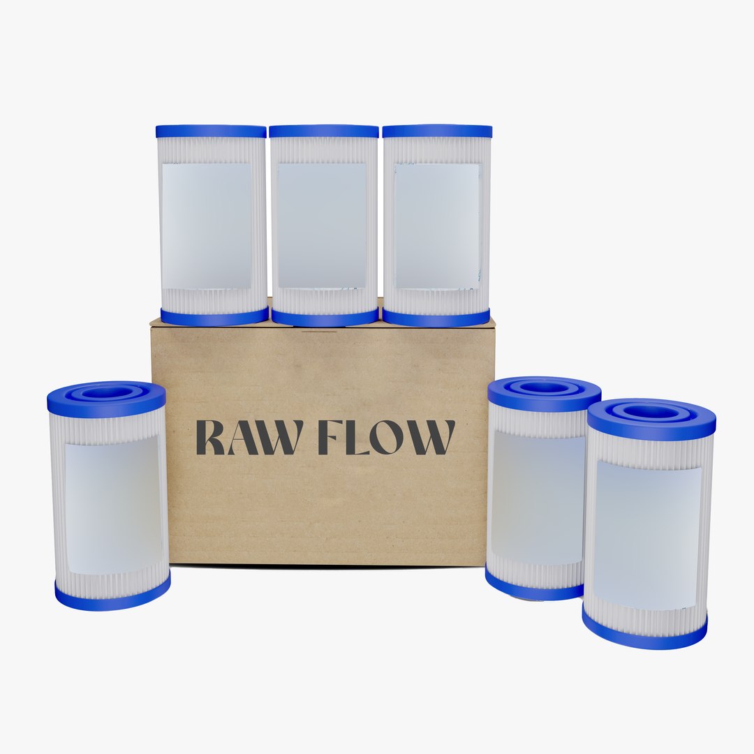 3D Model Water Filter- 3d Model Ready To Render In Blender - TurboSquid ...