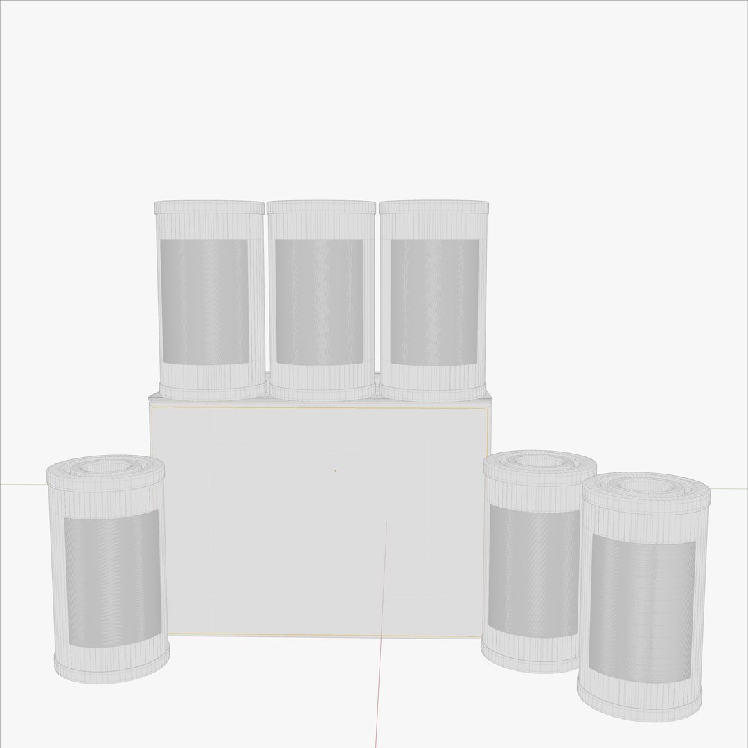 3D Model Water Filter- 3d Model Ready To Render In Blender - TurboSquid ...