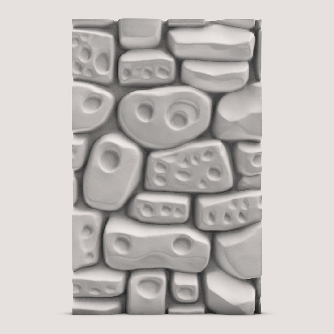 Stone Wall A2 Model - TurboSquid 2383122