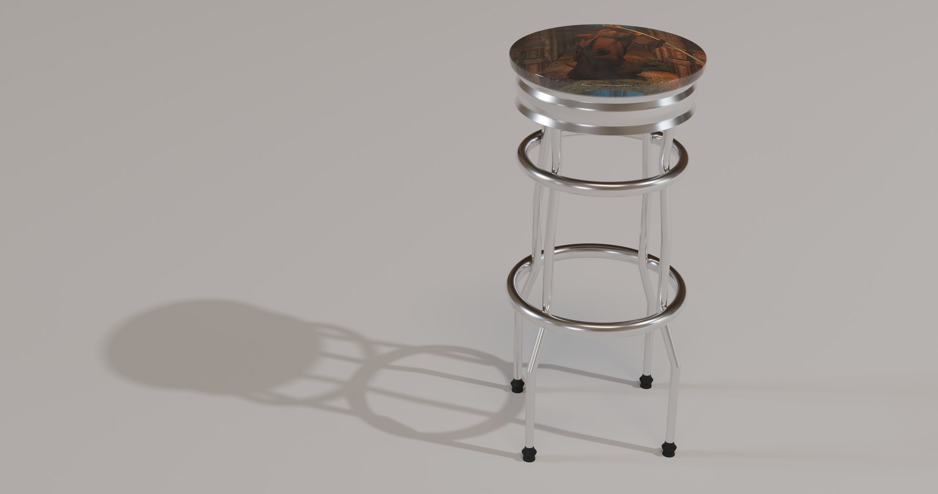 3D Arcade Stool - TurboSquid 1775475