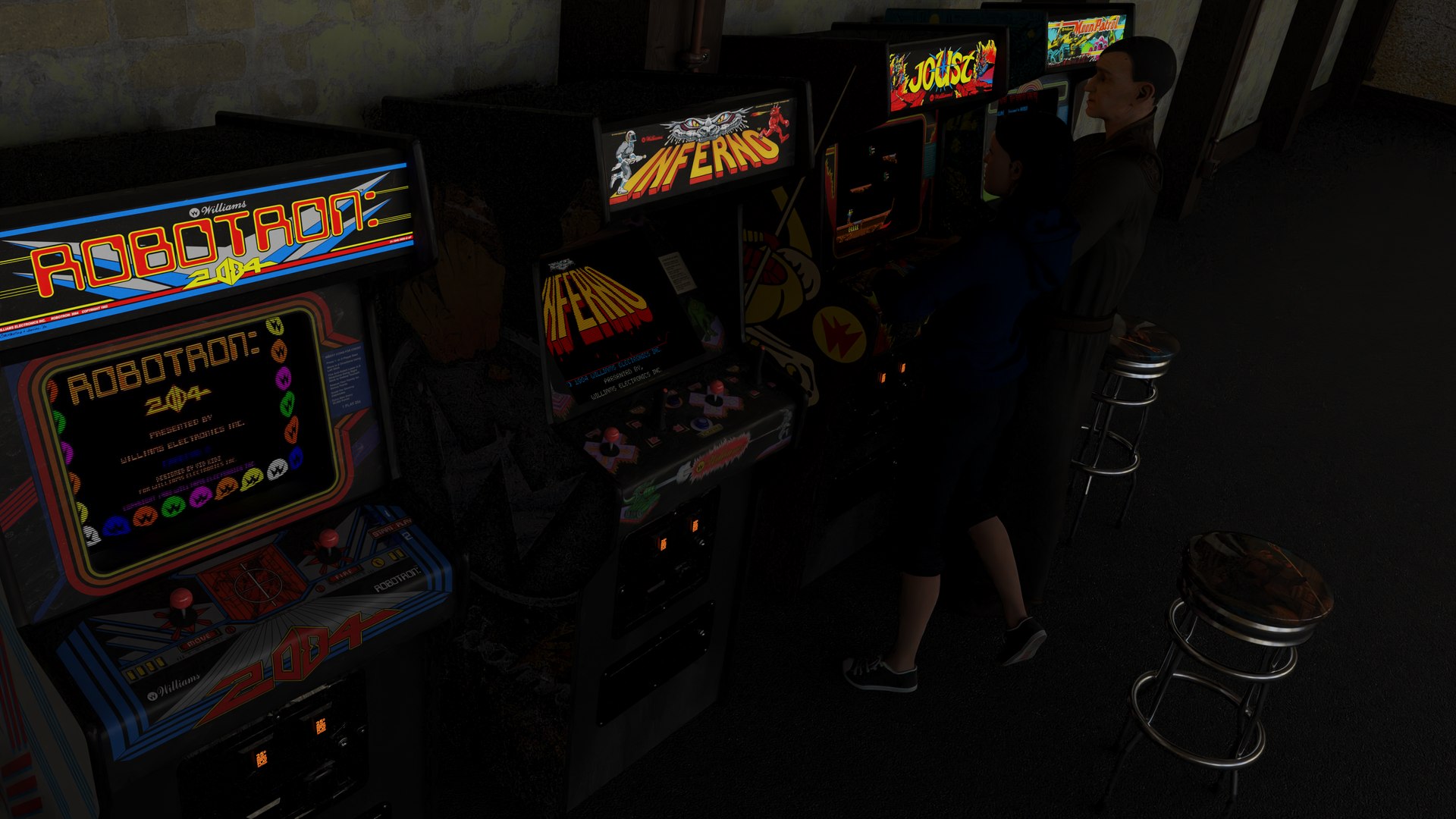 3D Arcade Stool - TurboSquid 1775475