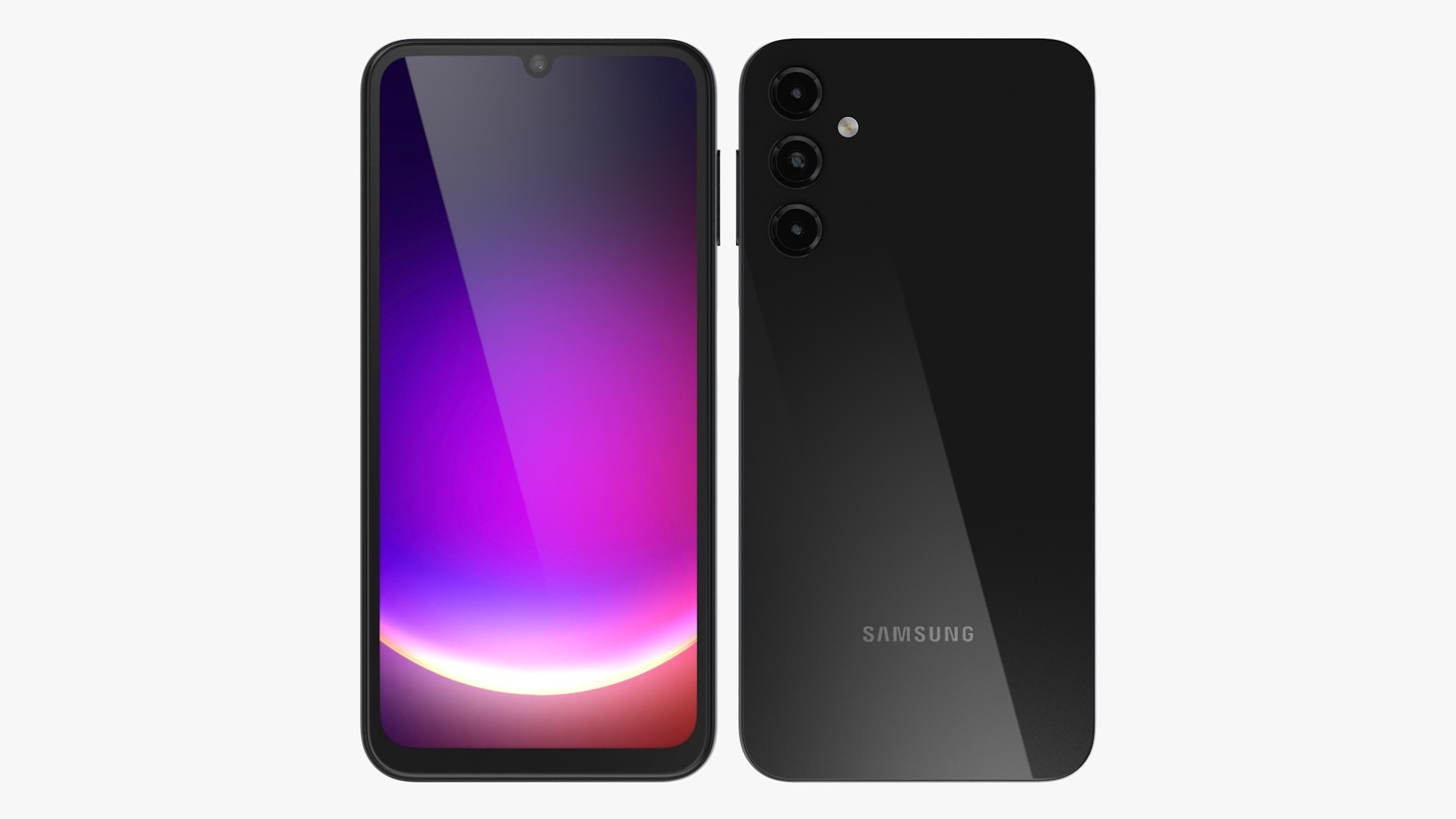 3D Samsung Galaxy A24 Black model - TurboSquid 2020049