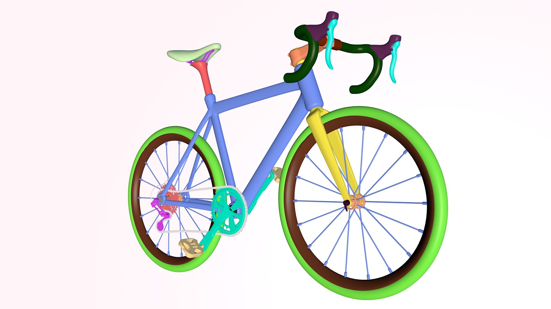 3D Model Racing Bike - TurboSquid 1735143