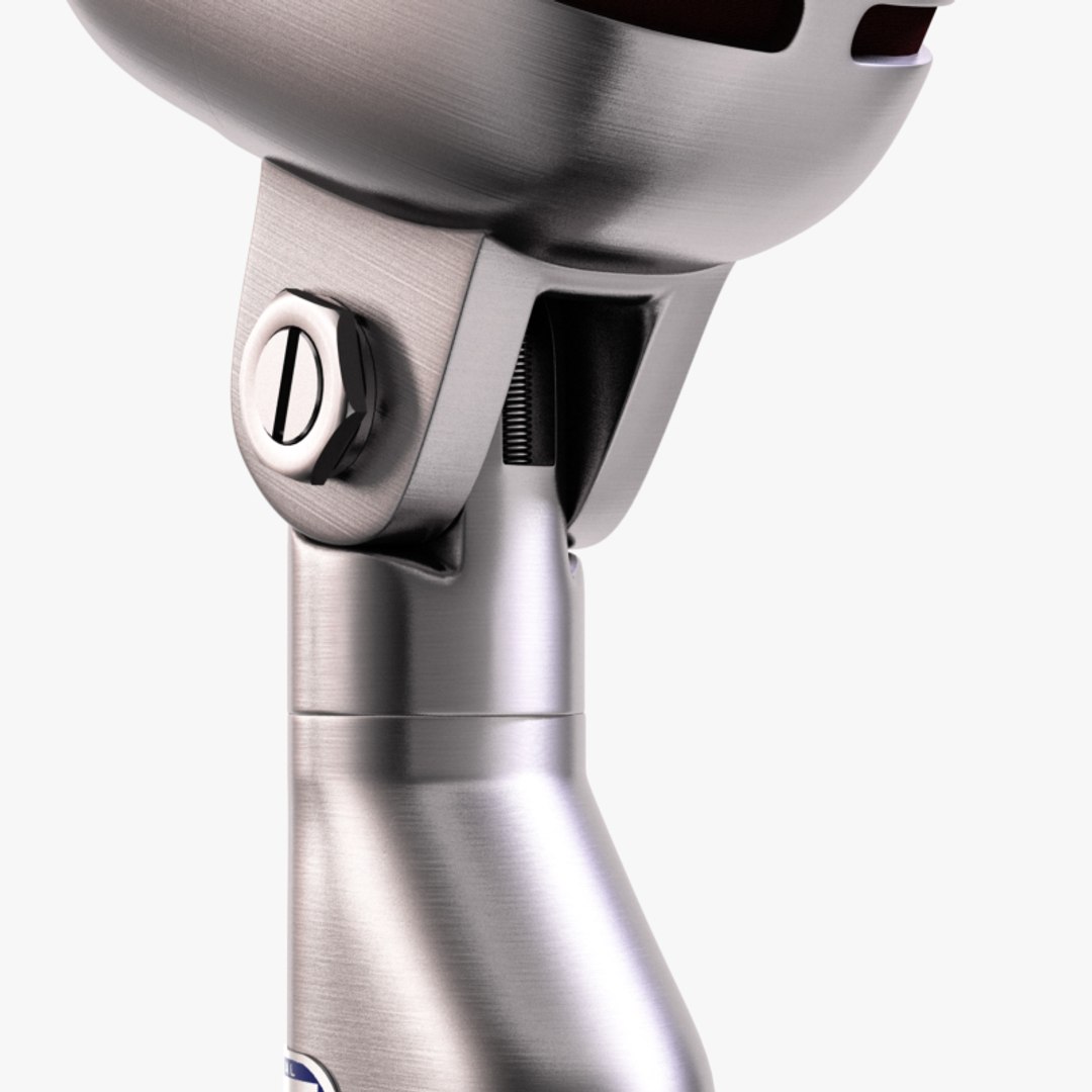 Realistic Shure Microphone Mic C4d