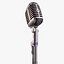 Realistic Shure Microphone Mic C4d