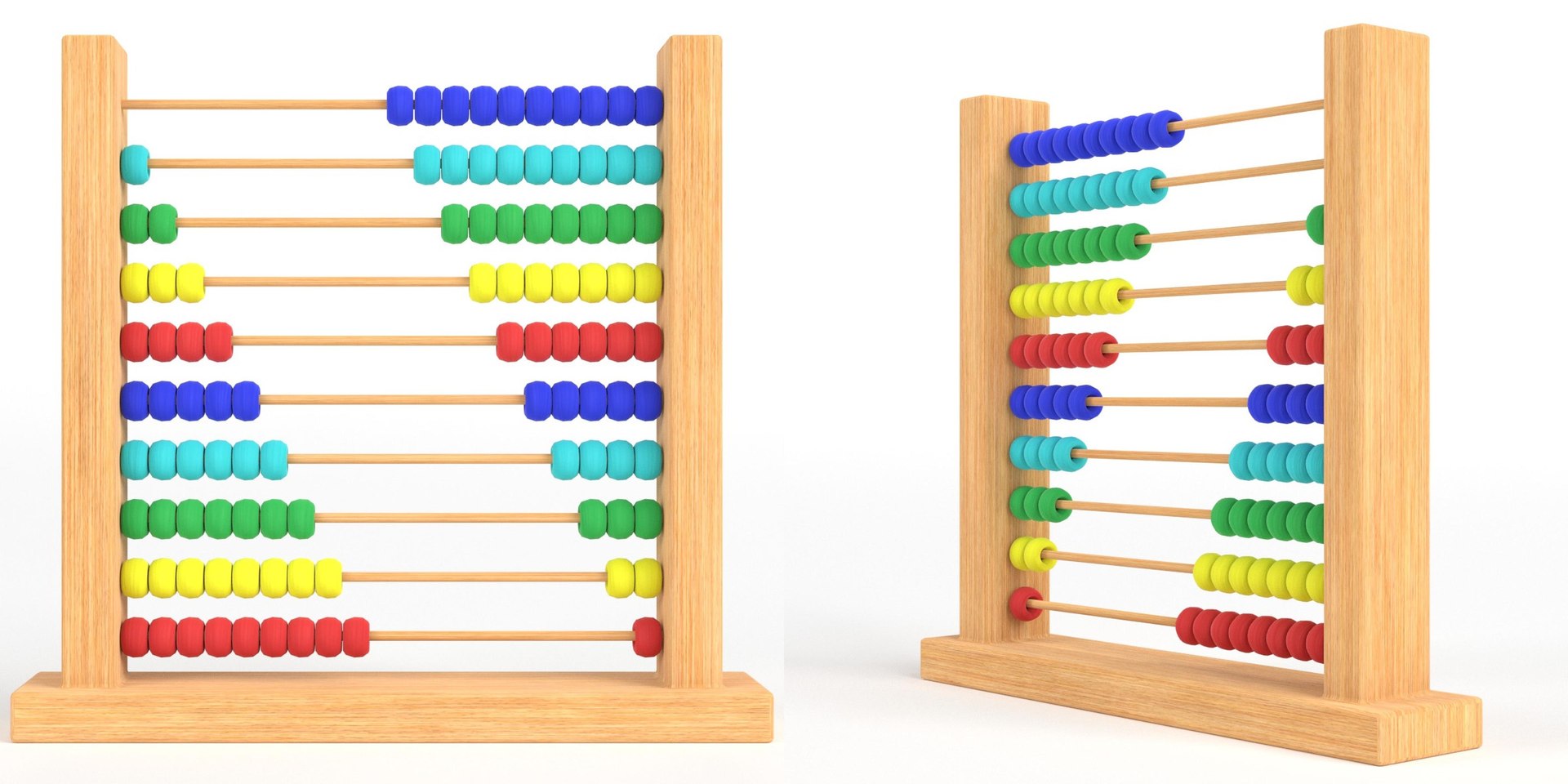 Abacus Toy 3D Model - TurboSquid 1188325