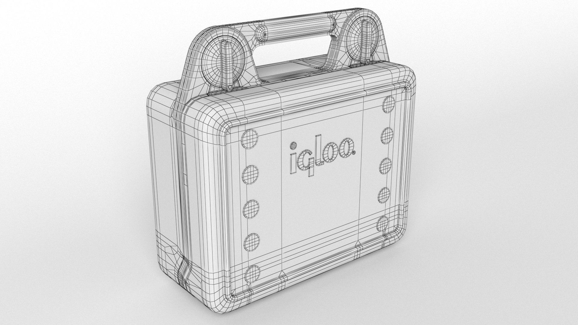 Igloo Lunch Box 3D model - TurboSquid 2000103