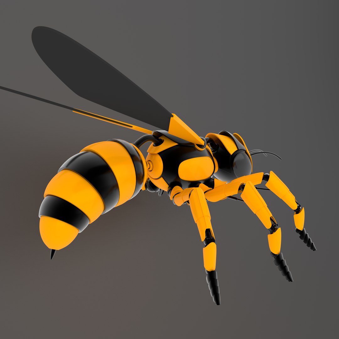 3D Robot Wasp - TurboSquid 2044729