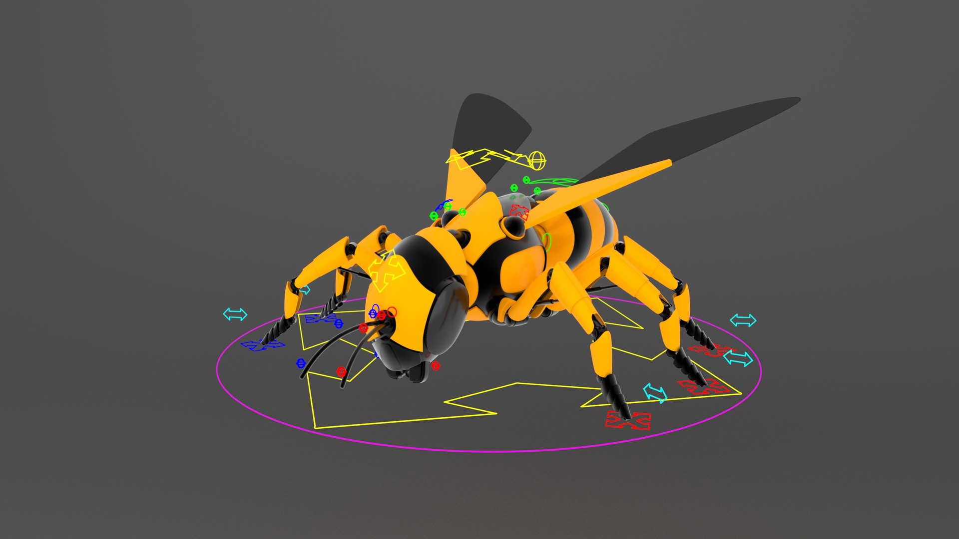 3D Robot Wasp - TurboSquid 2044729