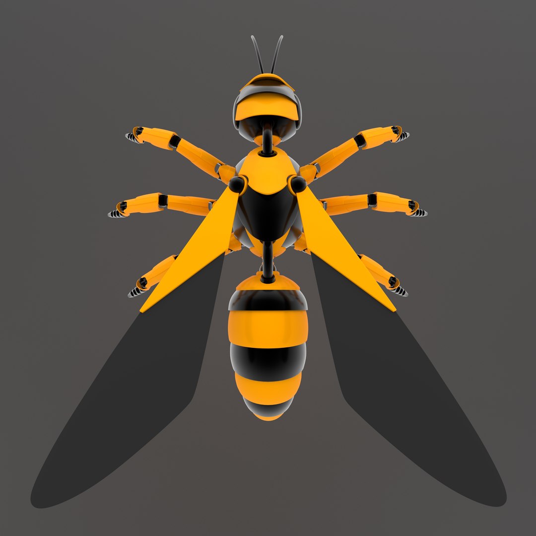 3D Robot Wasp - TurboSquid 2044729