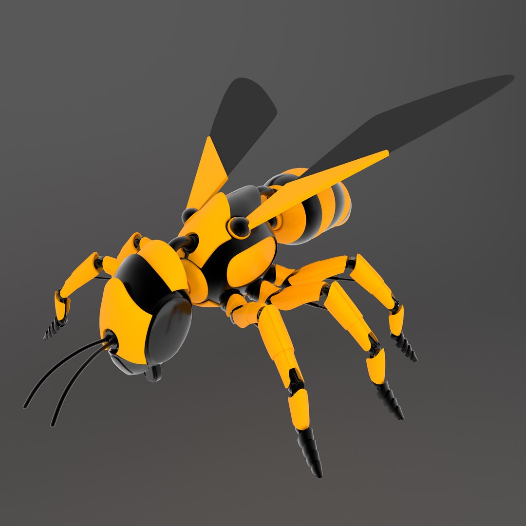 3D Robot Wasp - TurboSquid 2044729