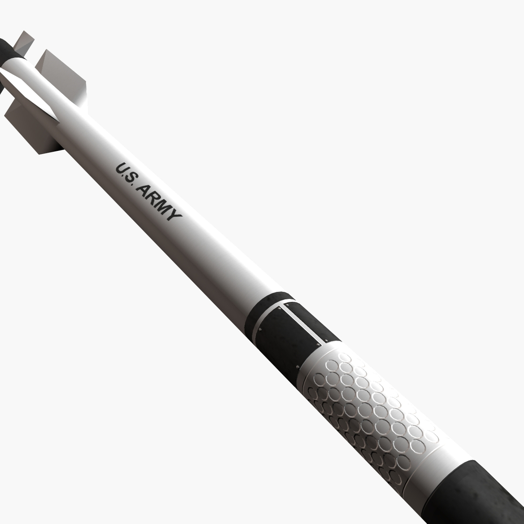 army erint missile 3d model