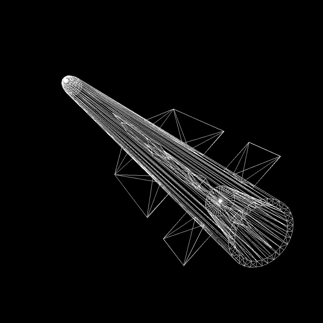 Army Erint Missile 3d Model