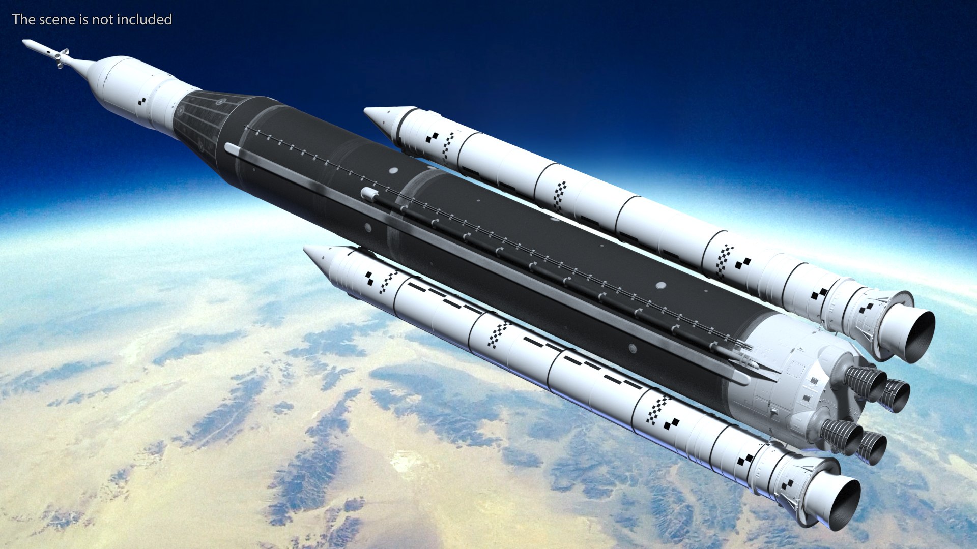 Space Launch System 3D Model - TurboSquid 2052318