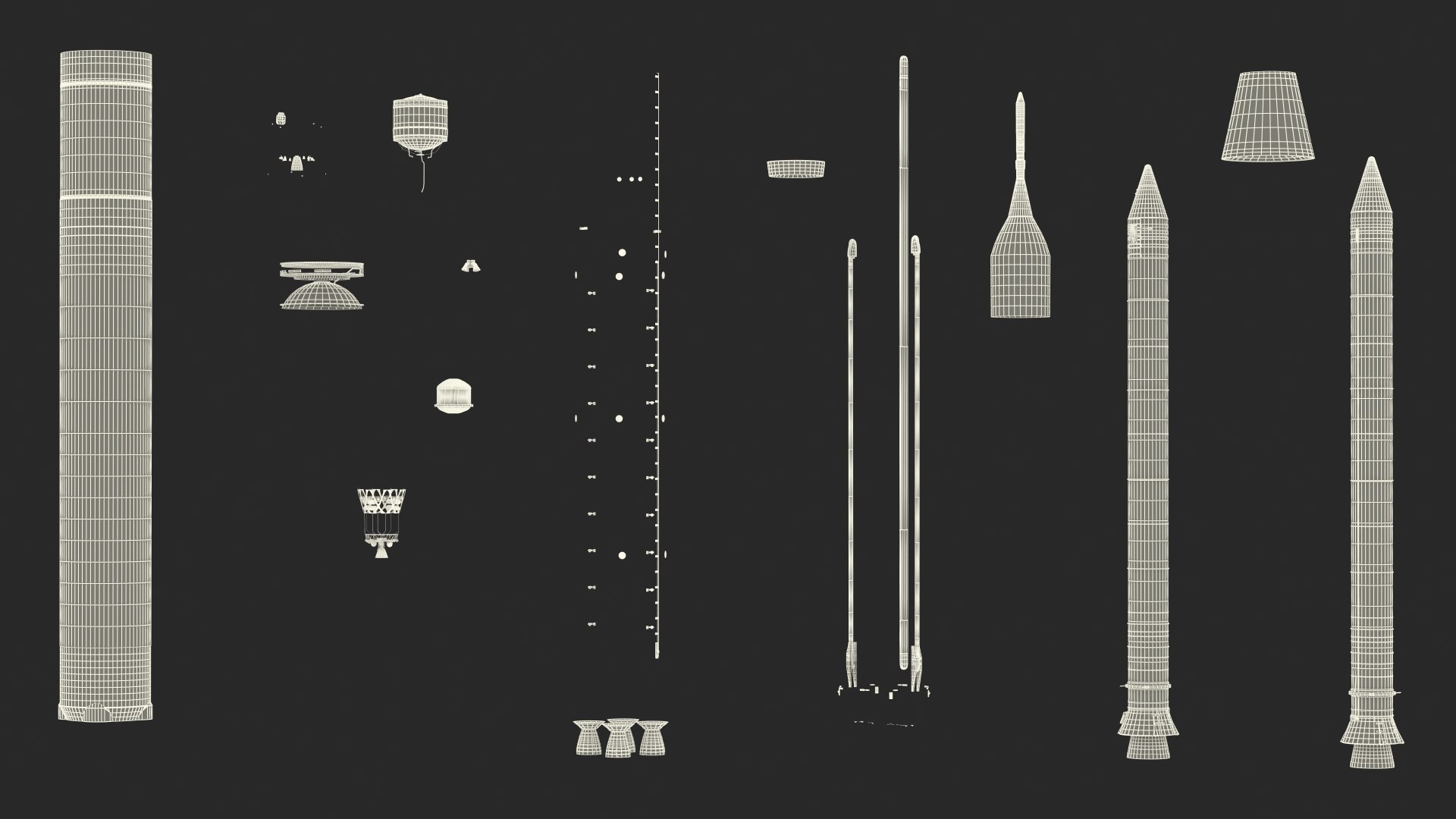 Space Launch System 3D Model - TurboSquid 2052318