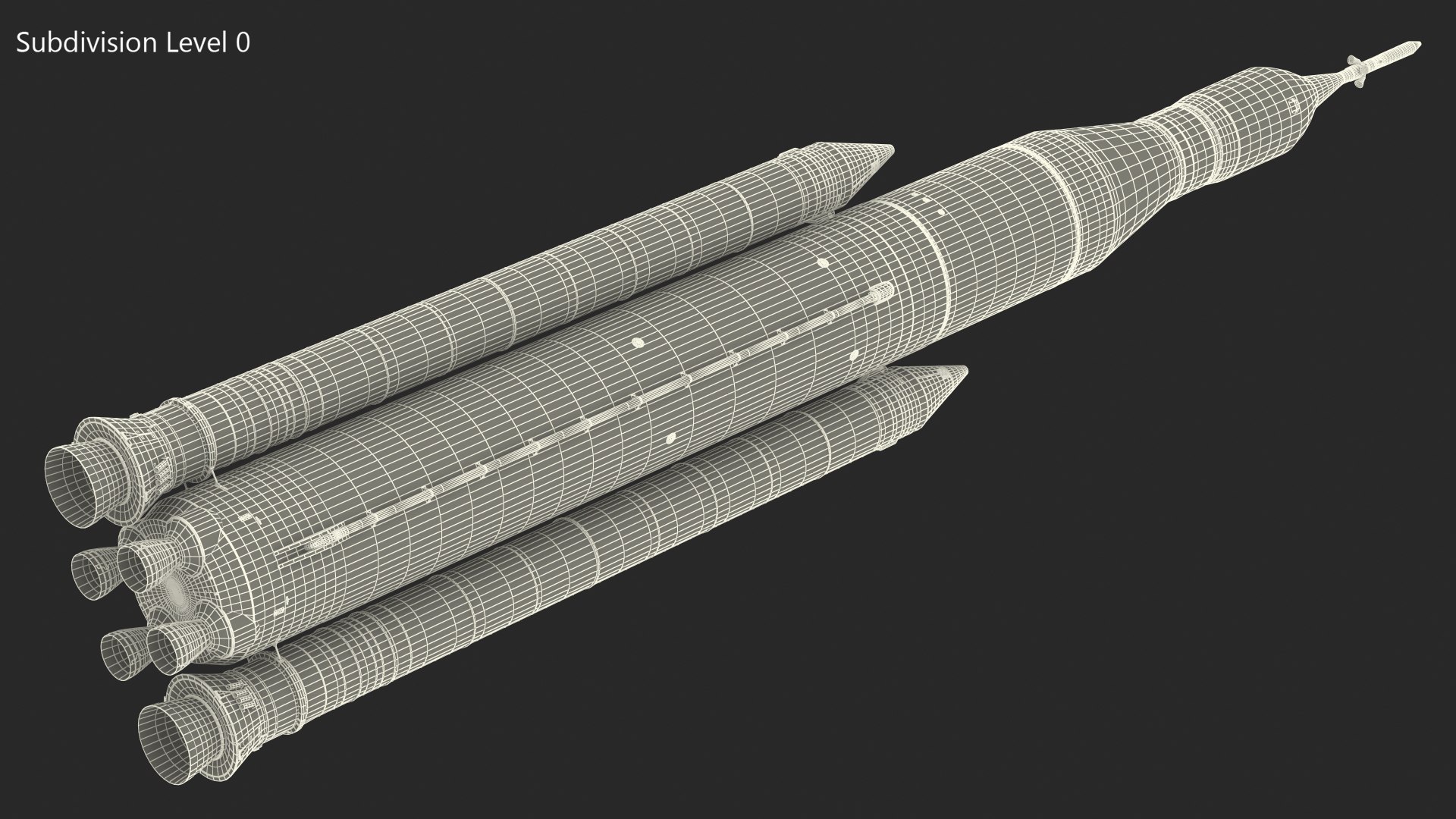 Space Launch System 3D model - TurboSquid 2052318
