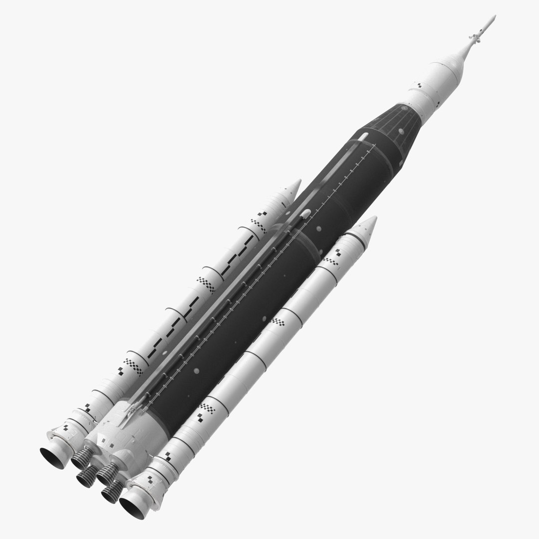 Space Launch System 3D model - TurboSquid 2052318