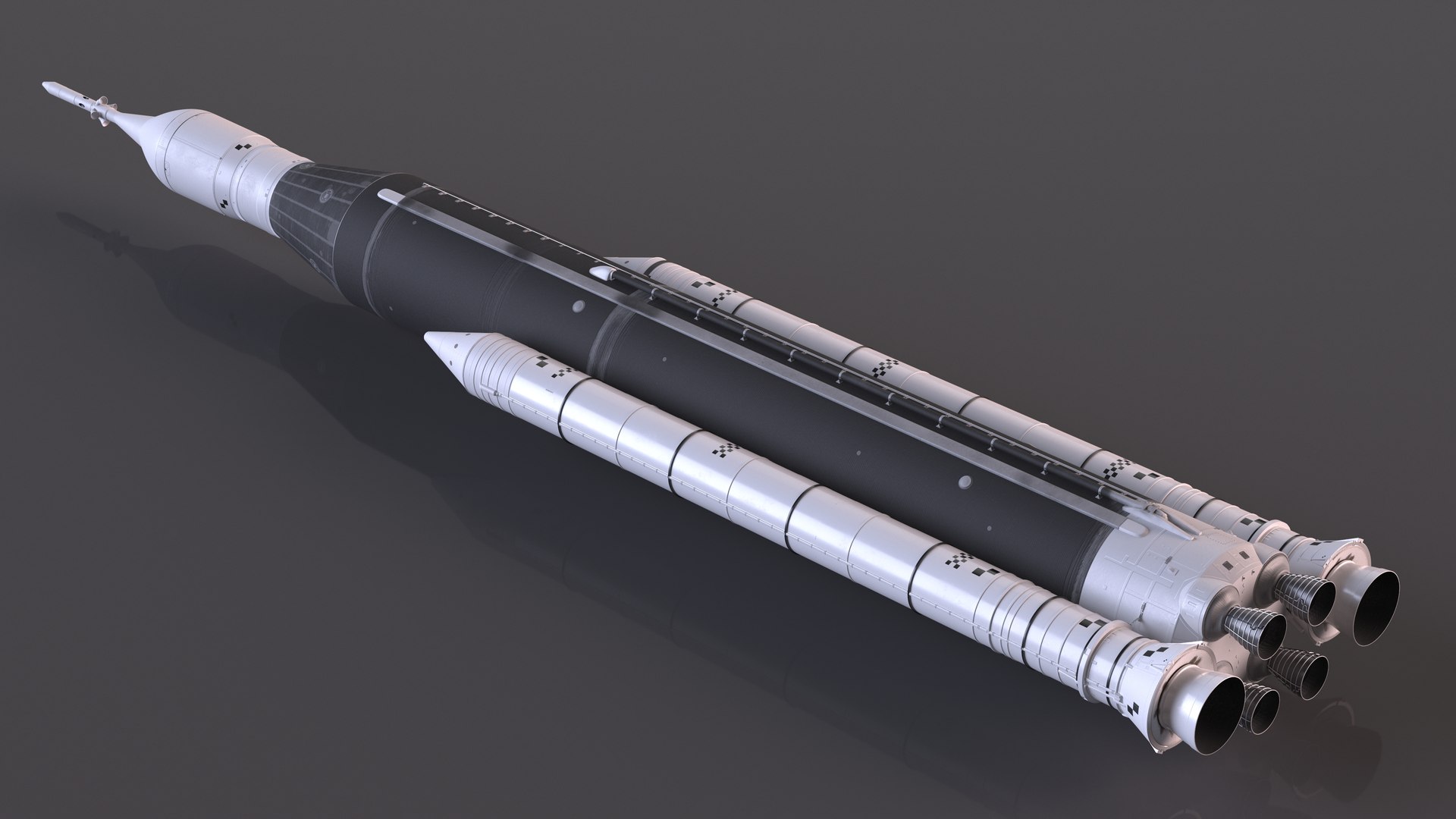 Space Launch System 3D Model - TurboSquid 2052318