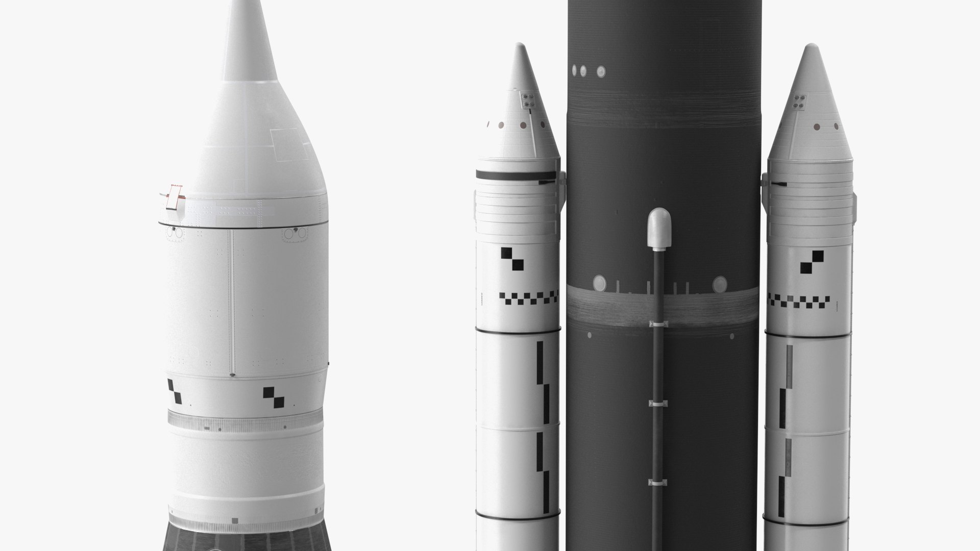 Space Launch System 3D model - TurboSquid 2052318